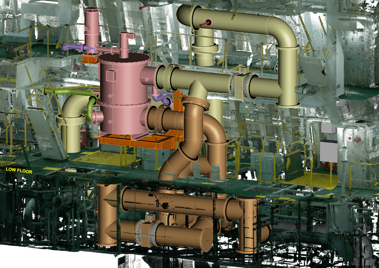Scrubber and ballast water treatment system retrofit - Interprogetti Genova