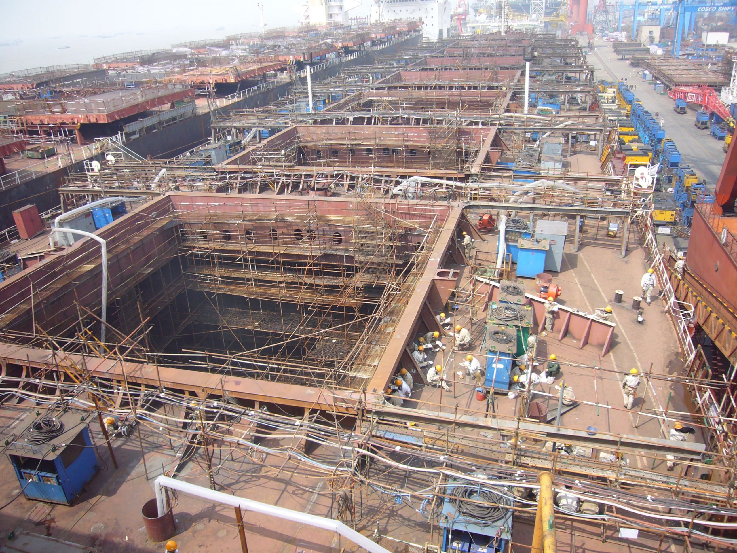 Ship conversion and lengthening M/V Four Spring - Interprogetti Genova