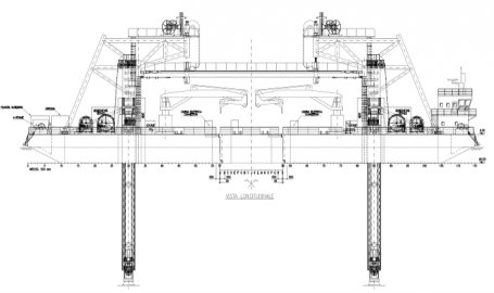 Self elevating unit for the maintenance - Interprogetti Genova